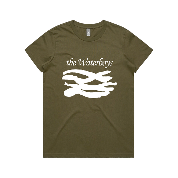THE WATERBOYS 2021 ARMY GREEN TOUR T-SHIRT - Official | The Waterboys ...